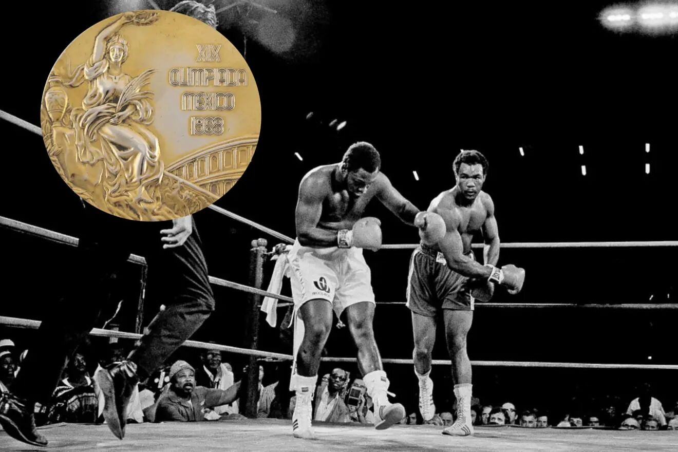 George Foreman's Olympic gold medal found in garage goes up for auction ...