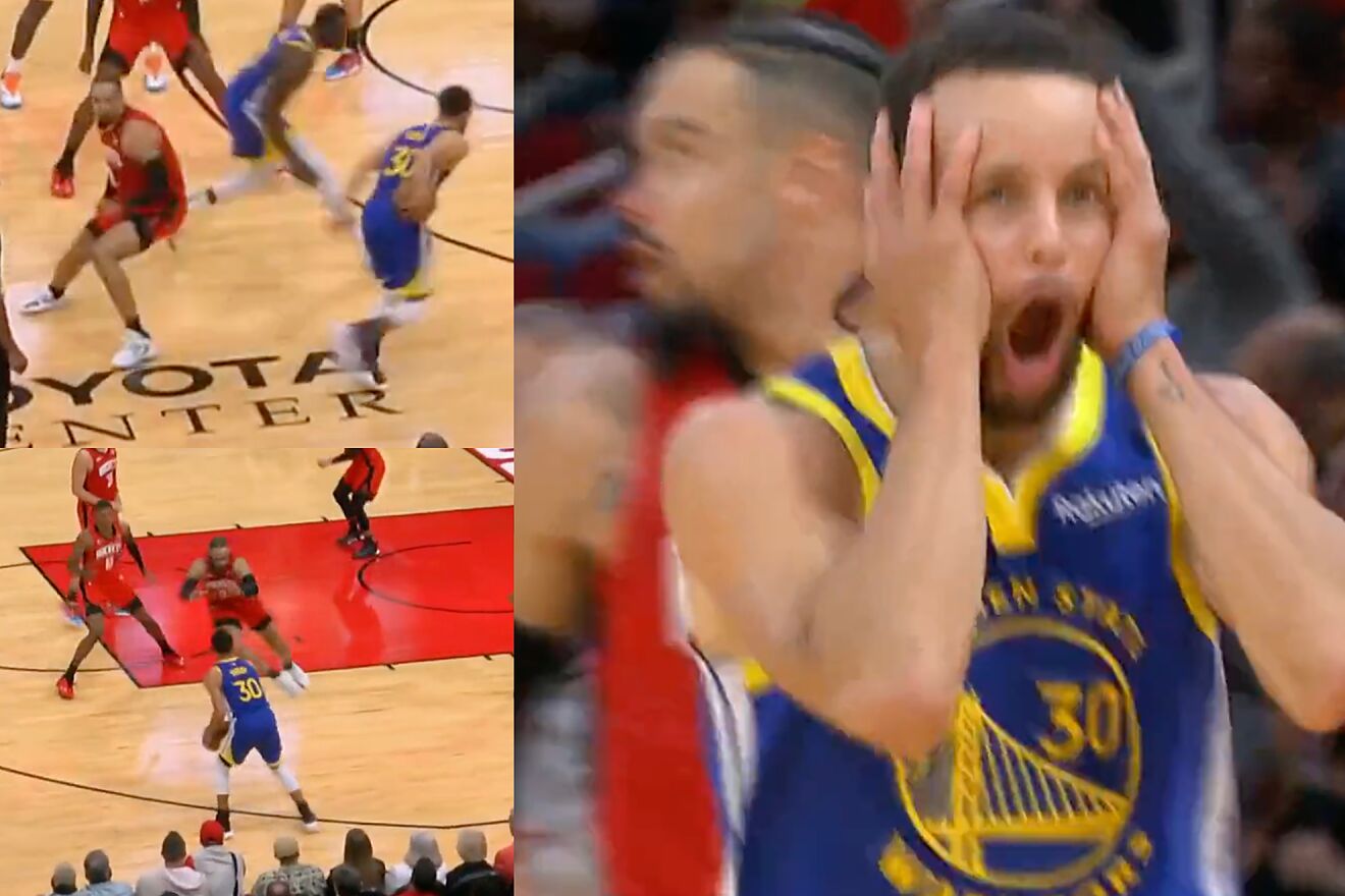 Stephen Curry makes a fool of Dillon Brooks and can't believe what he's ...