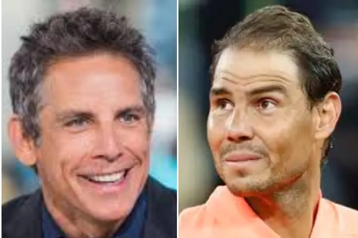Ben Stiller sends a striking message to his friend Rafa Nadal after ...