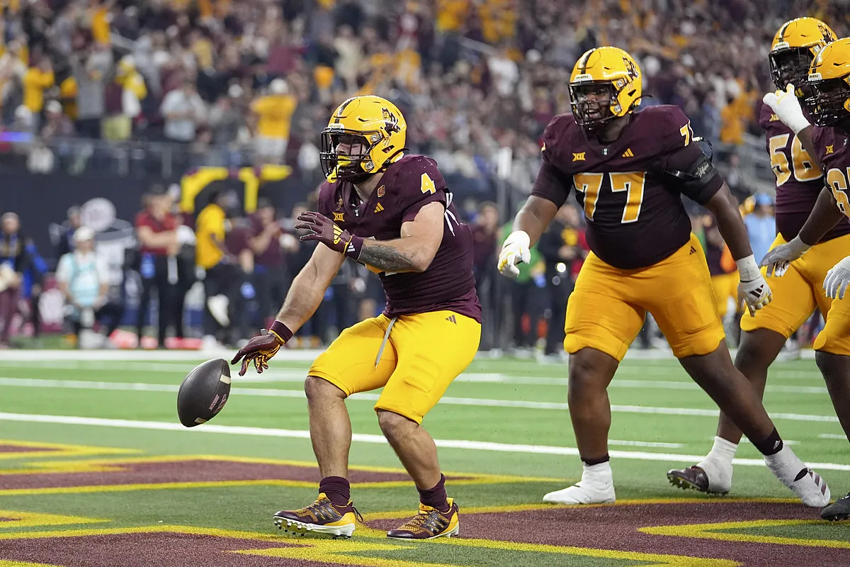 Arizona State running back Cam Skattebo discovers the cause behind his ...