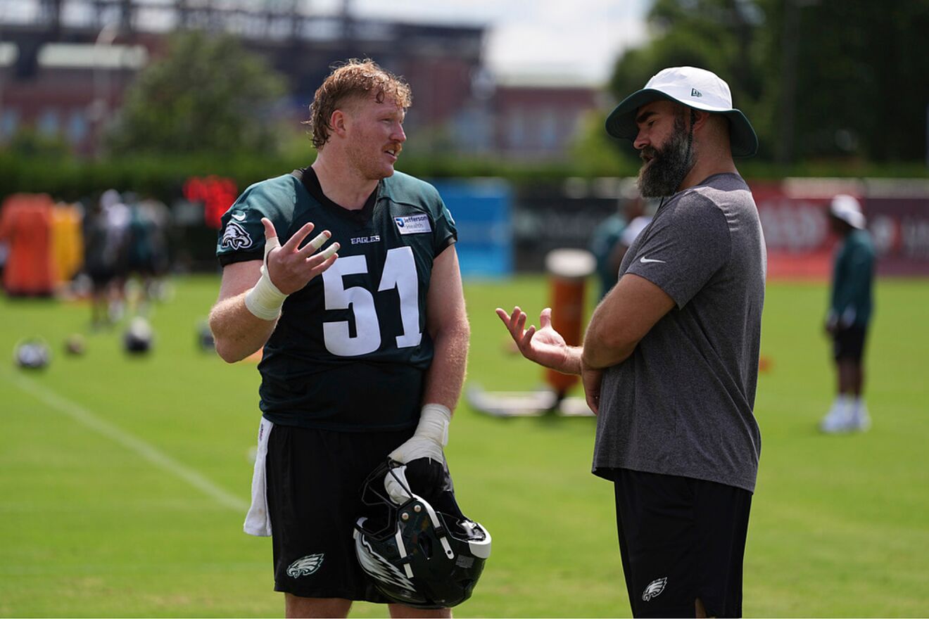 Jason Kelce's monumental anger after the Eagles' third consecutive loss ...