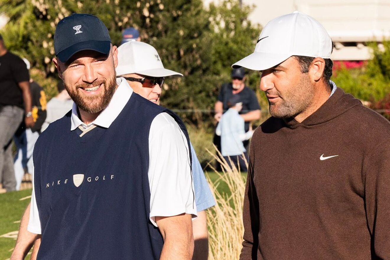 Travis Kelce draws the crowd at the WM Phoenix Open Pro-Am as Scheffler ...