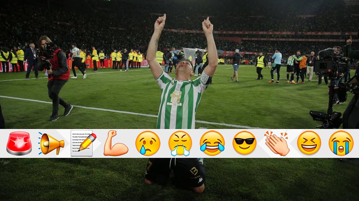 Final Copa del Rey: Imposible no llorar con Joaquín | Marca