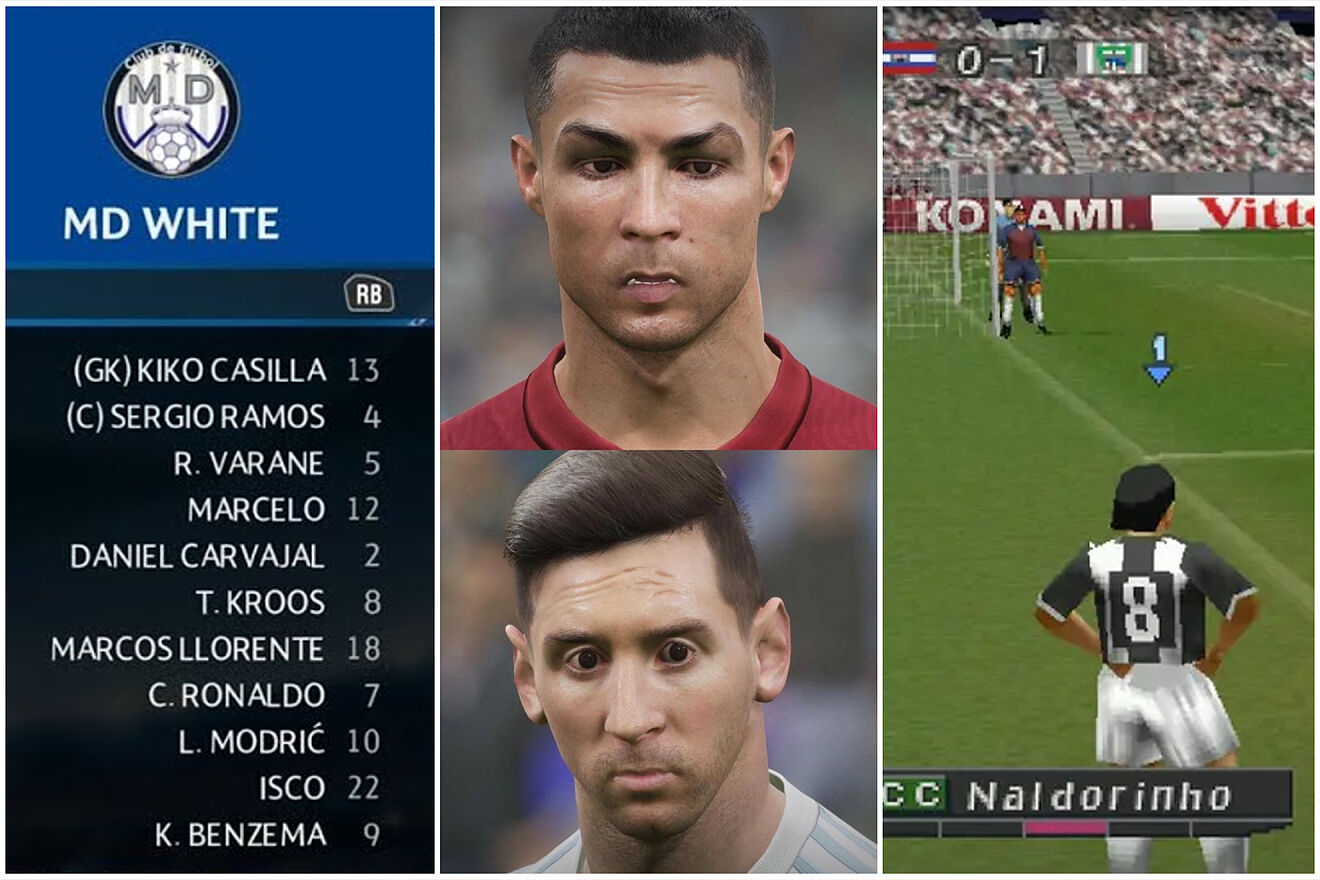 Naldorinho, Roberto Larcos, London FC o Pep Gulangiala. PES marcó a ...