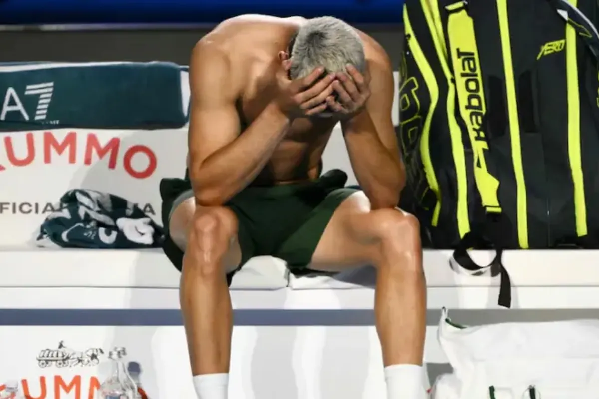 Alcaraz and his viral photo after beating Fritz: "It was a feeling of ...