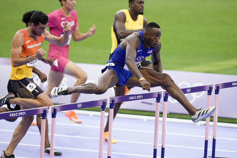 olympic hurdler eagles