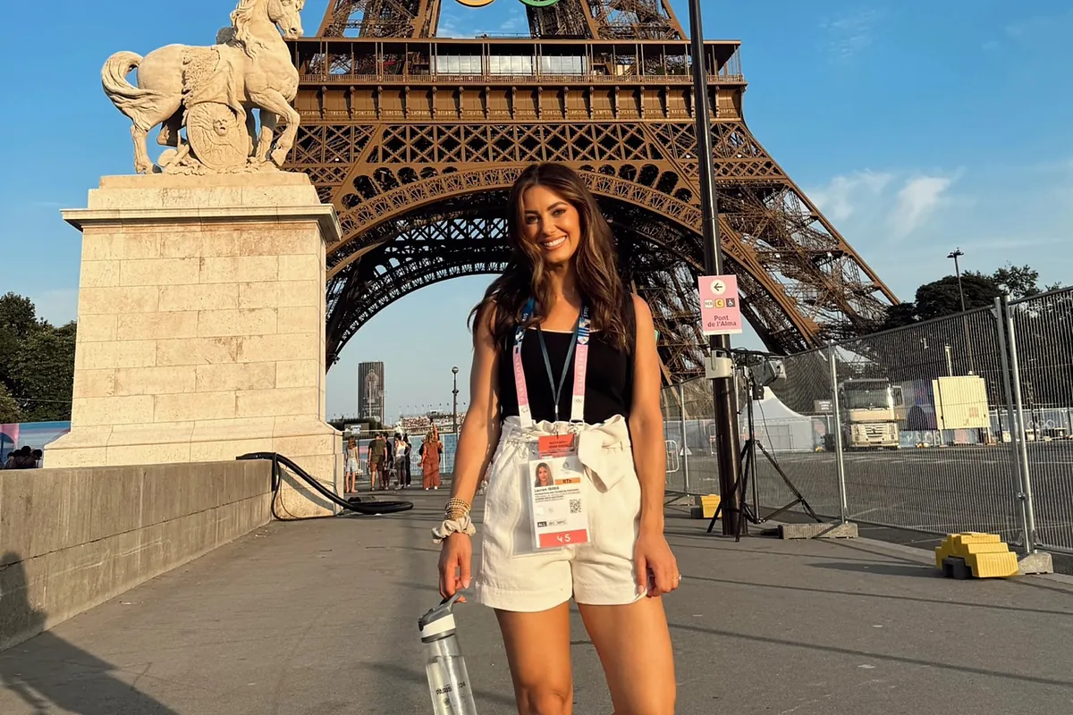NBA reporter Lauren Jbara takes Paris by storm: TNT's rising star goes ...