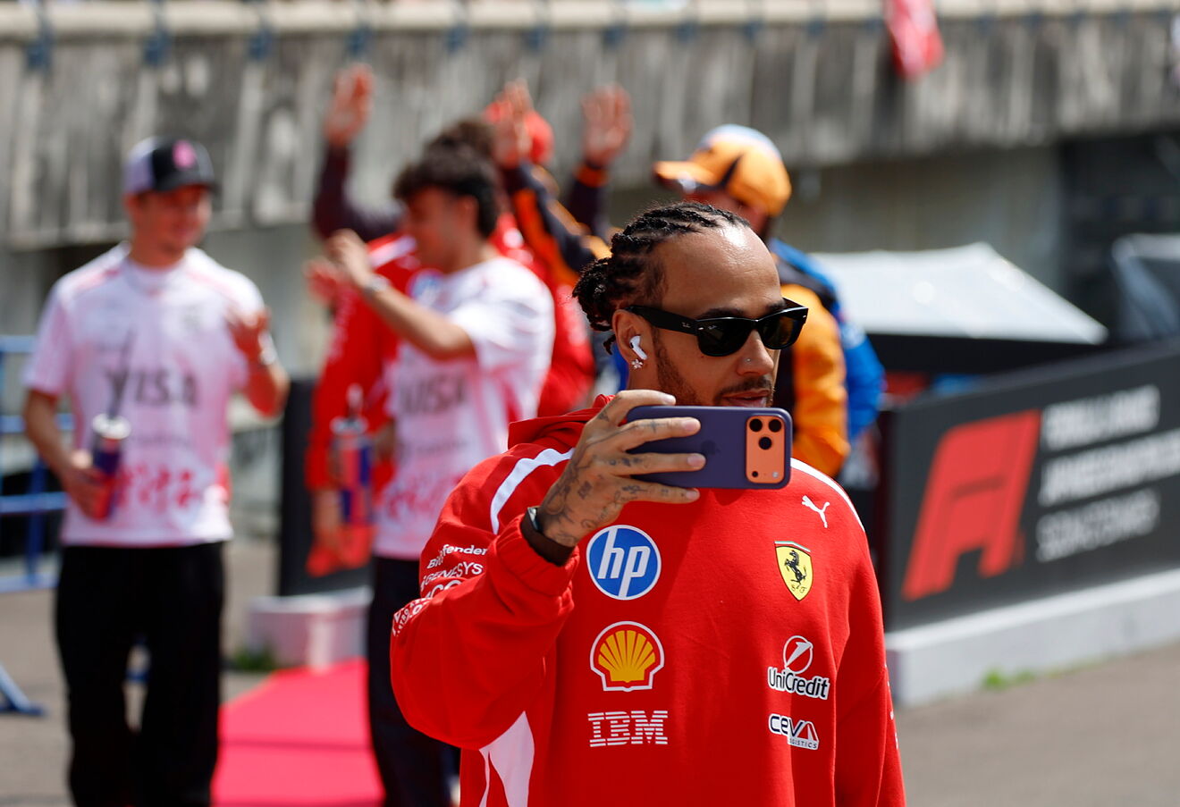 Kim Kardashian skips the Japanese Grand Prix, and Lewis Hamilton is ...