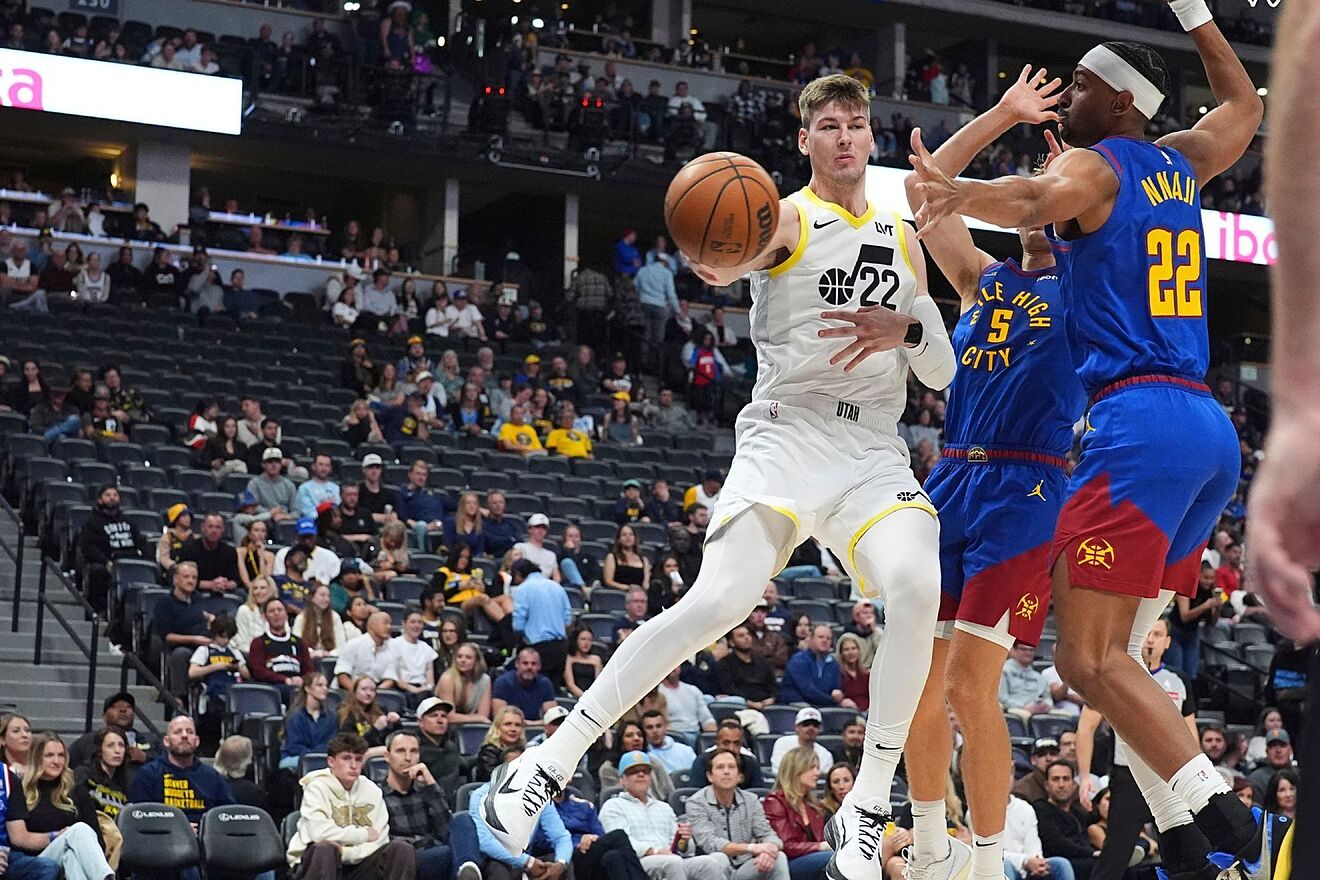 Denver Nuggets fan cam captures a very rare and uncomfortable gesture ...