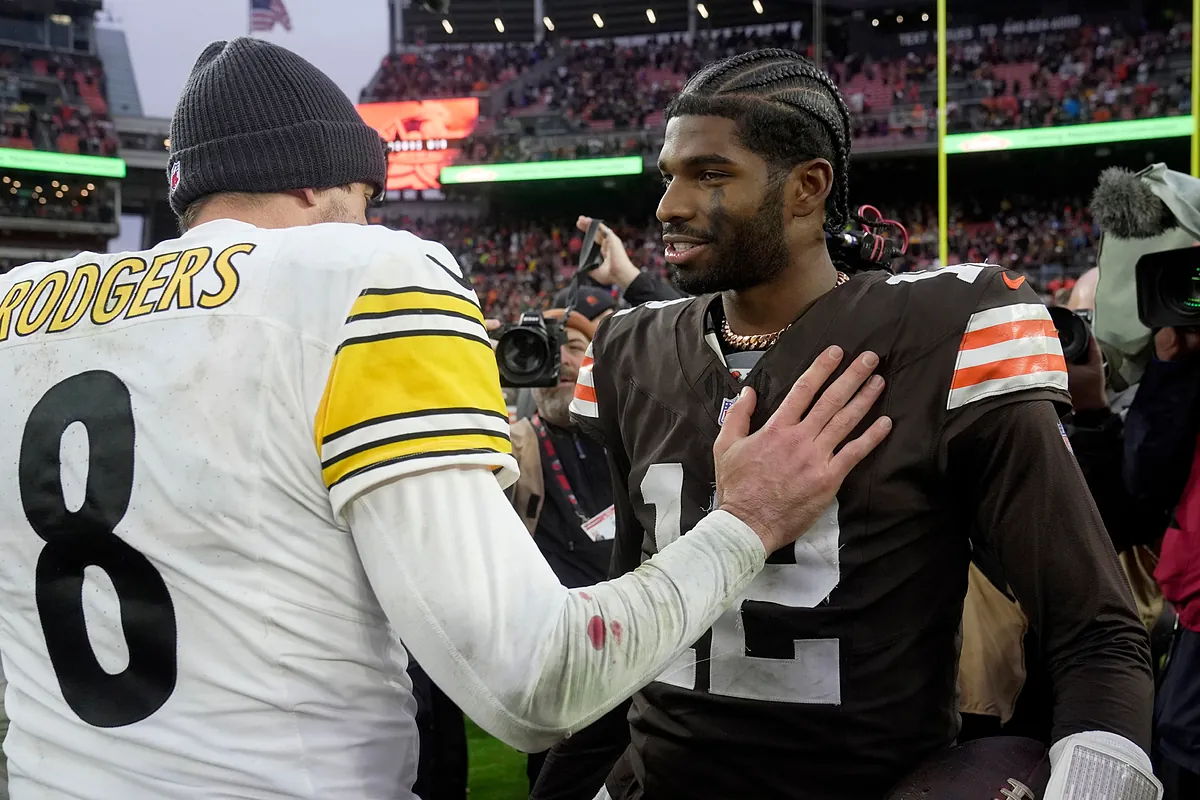 Aaron Rodgers' message to Shedeur Sanders leaked after the Browns ...