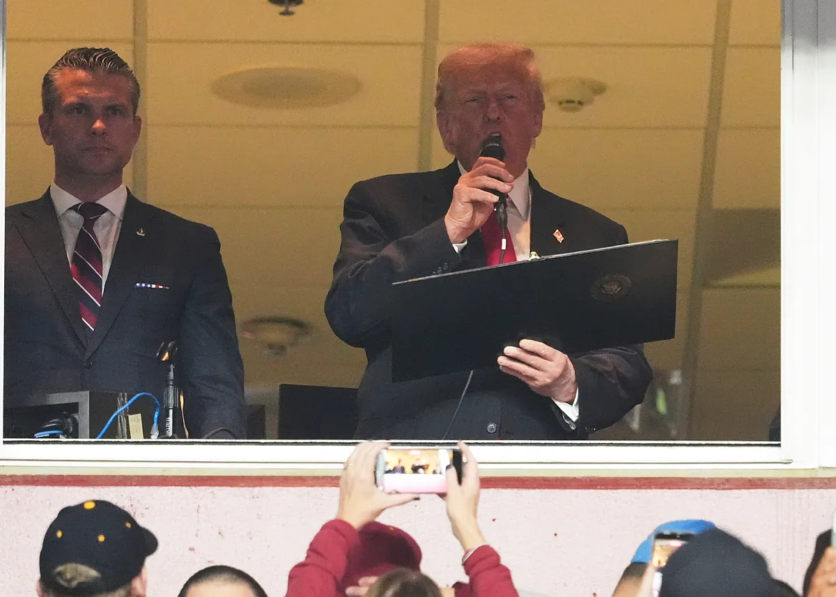Donald Trump attacks Joe Biden during Fox NFL broadcast - and calls a ...