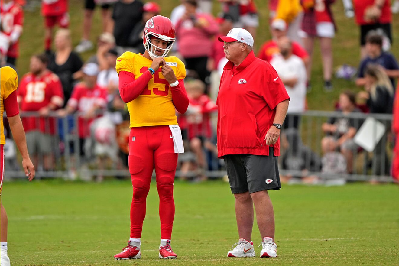 Patrick Mahomes' work won't be limited to the gym: Andy Reid has ...