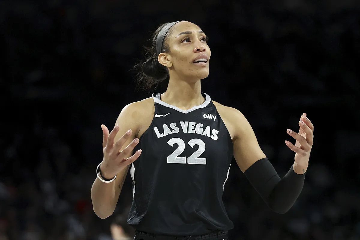 Coco Gauff makes surprise appearance to defend A'ja Wilson after WNBA ...
