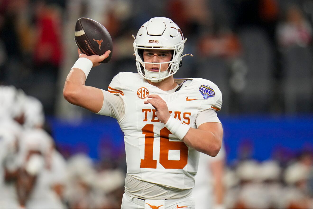 Arch Manning and Texas football faces backlash after missing College ...