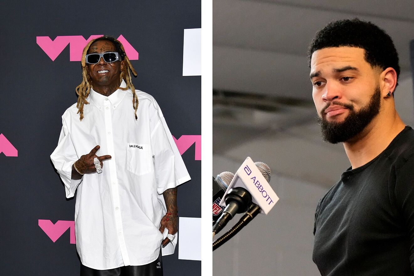 From trash talk to respect: Lil Wayne and Caleb Williams end social ...