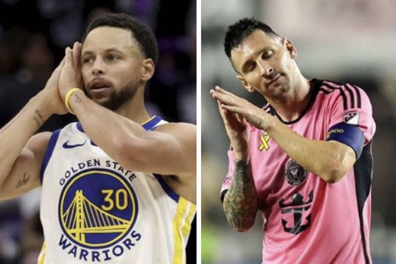 Did Messi pay tribute to Stephen Curry with his celebration? | Marca