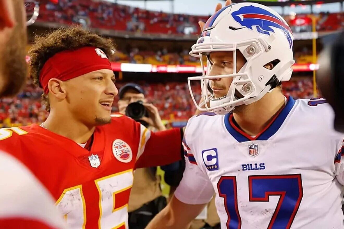 Former player steps up to defend Josh Allen's legacy as Mahomes misses ...