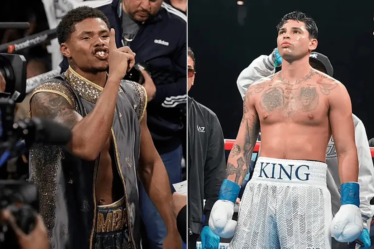 Shakur Stevenson's aggressive threat to Ryan Garcia that fuels rumors ...