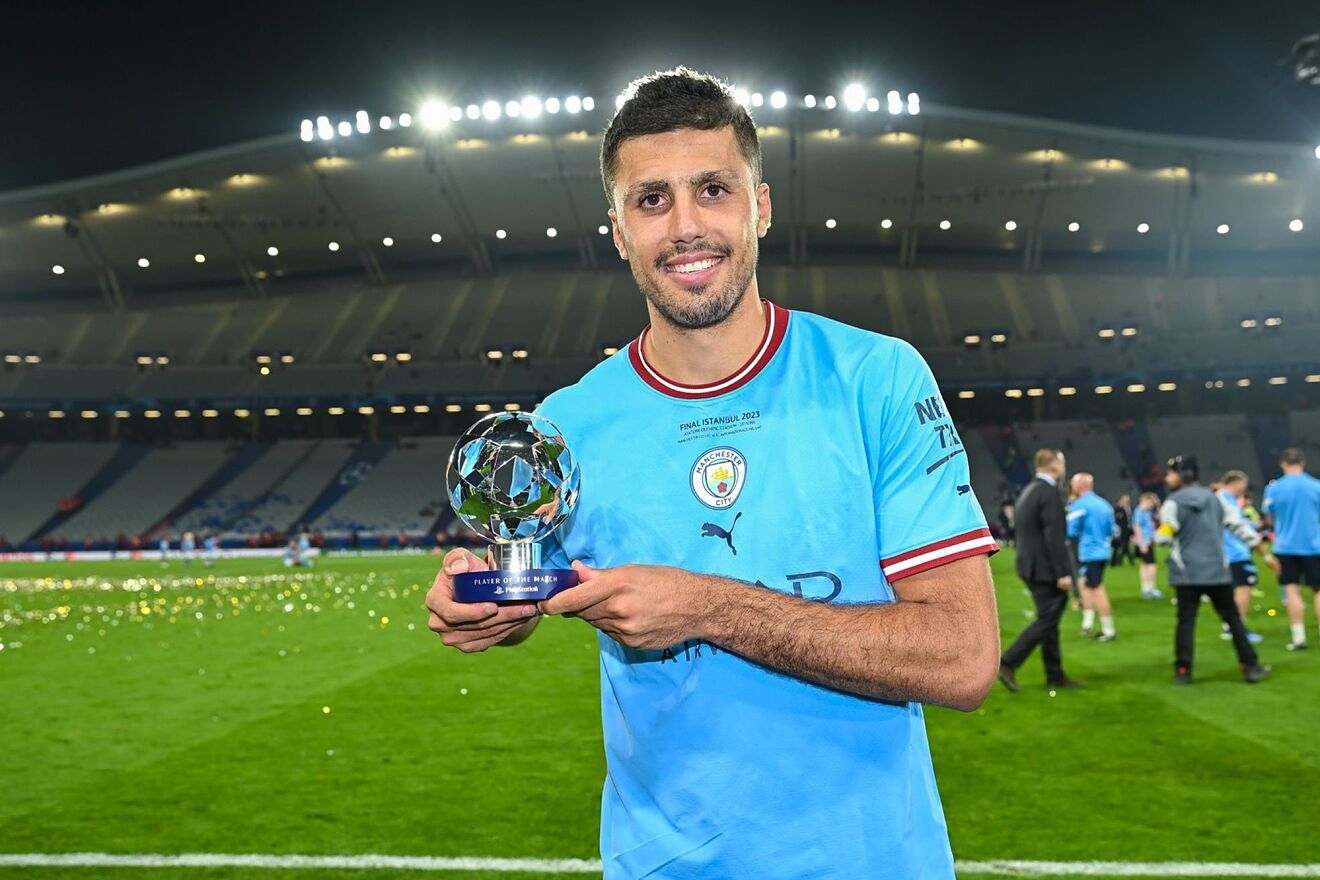 Champions League: Rodri, MVP... y autocrítica: "Mi primera parte fue horrorosa" | Marca