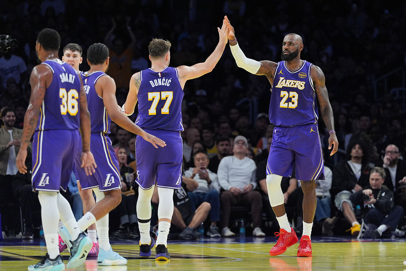 Lakers to win the NBA Championship? LeBron James, Luka Doncic and Austin Reaves star in ...