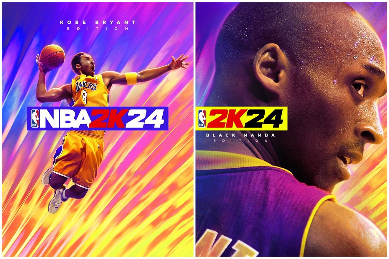 NBA 2K24 rinde homenaje a Kobe Bryant en la portada de su nuevo juego ...