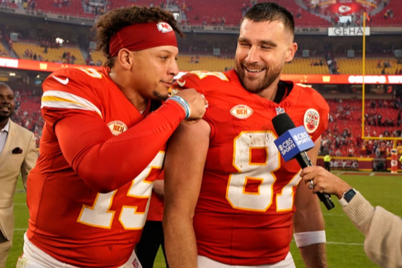 Travis Kelce continues to be amazed by Patrick Mahomes as the Chiefs ...