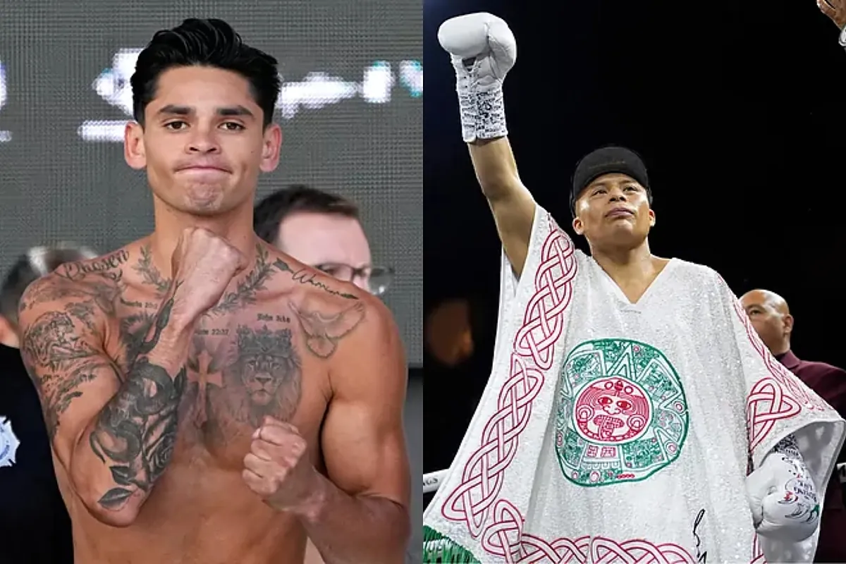 Ryan Garcia immediately trash-talks Isaac "Pitbull" Cruz moments after ...