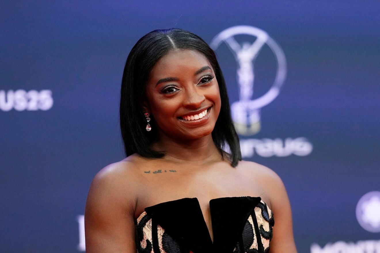 Michael Phelps honors Simone Biles' historic Laureus win with powerful ...