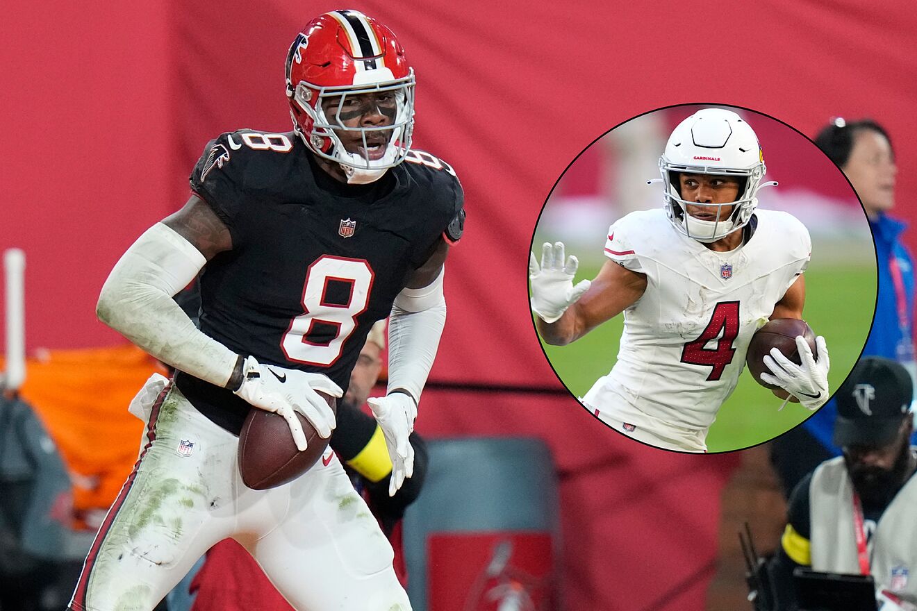 How was Kyle Pitts so close to Rondale Moore? Falcons TE calls out fake ...