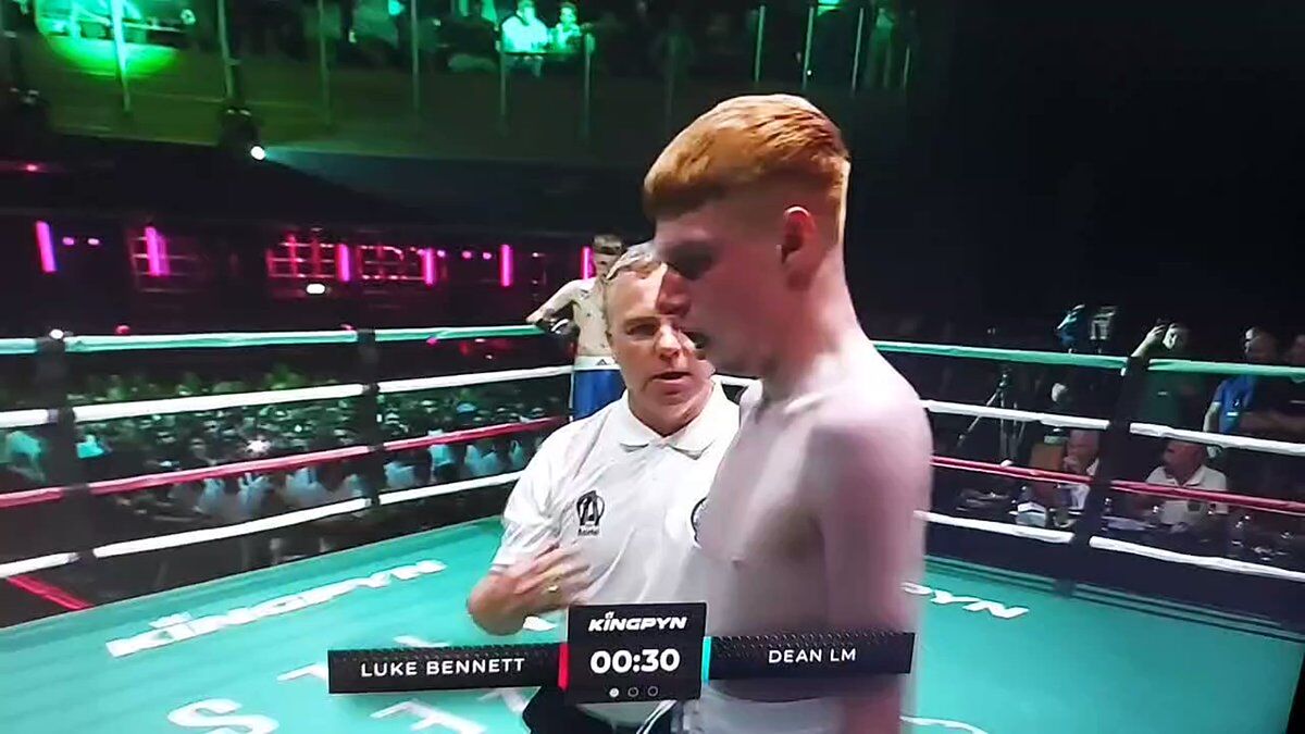 Boxing: Luke Bennett's pitiful fight against Dean LM slammed by fans ...
