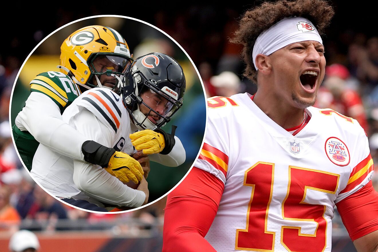 What Patrick Mahomes dodged - The Chicago Bears have ruined ...