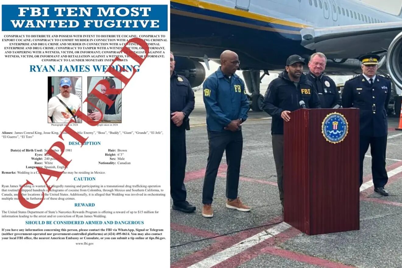 Former Olympian Ryan Wedding, one of the FBI's most wanted drug ...