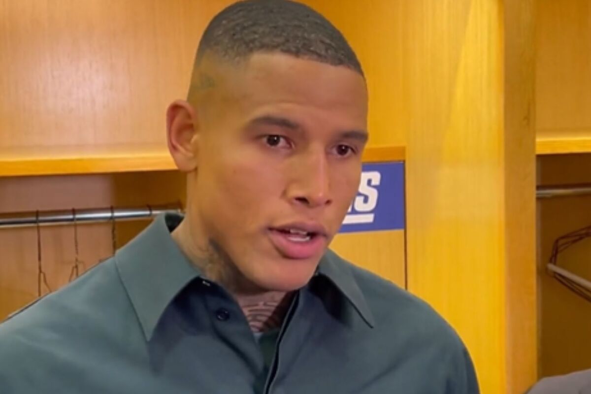 Darren Waller speechless after Daniel Jones only targets him thrice vs ...