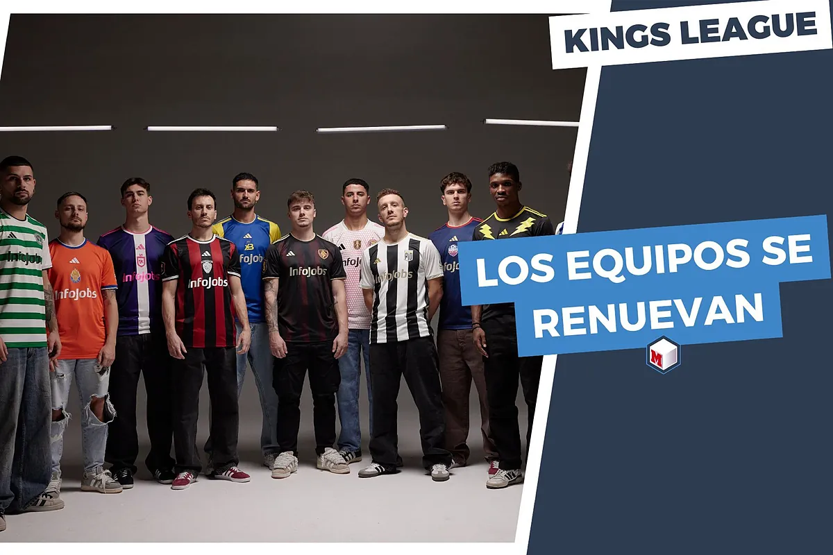 Los equipos de la Kings League presentan sus nuevas camisetas que ...