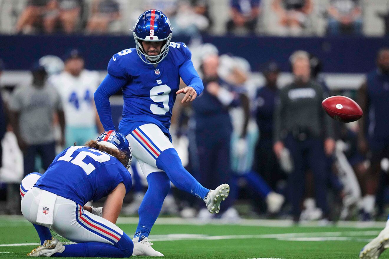 Graham Gano injury update: Will he return for Giants vs. Eagles ...