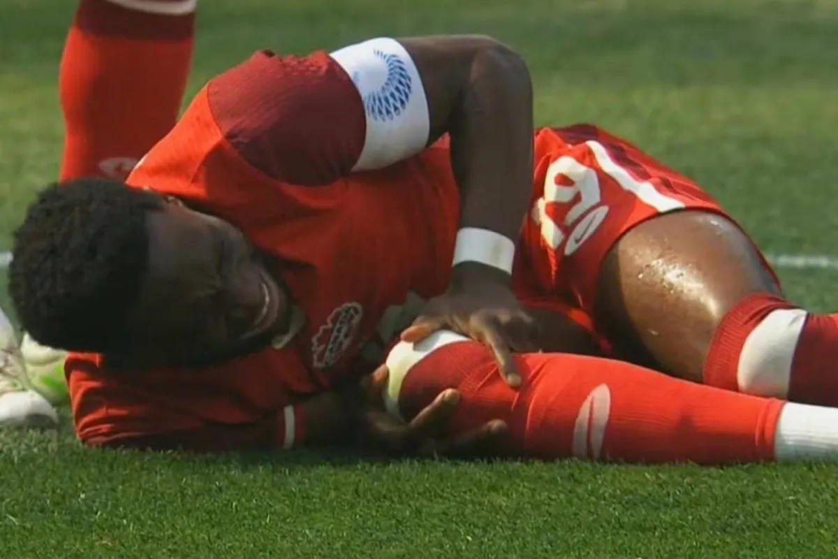 Alphonso Davies sees light at the end of the tunnel: "My body said ...