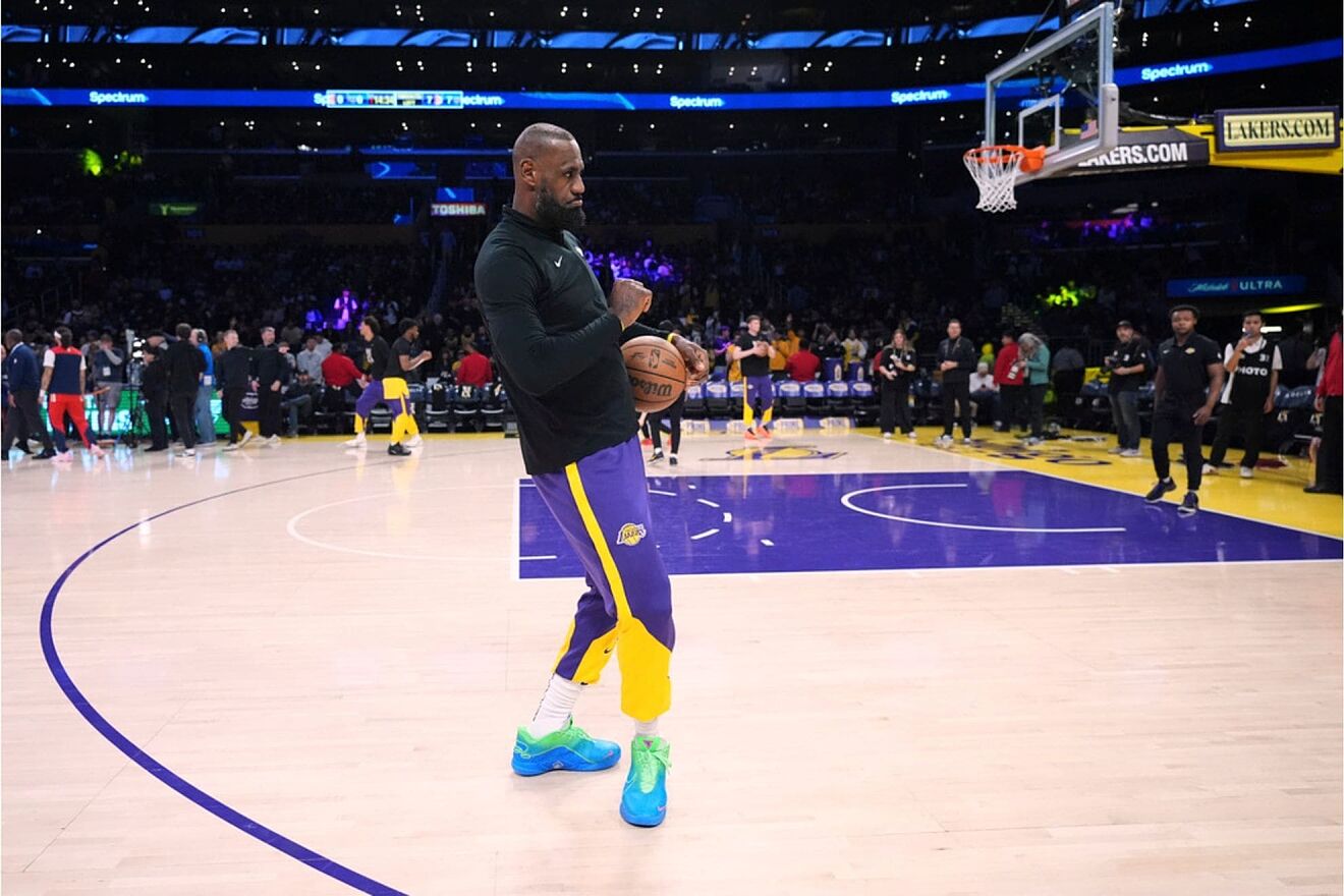 Lebron James scared one of his best friends as they ended talking about ...