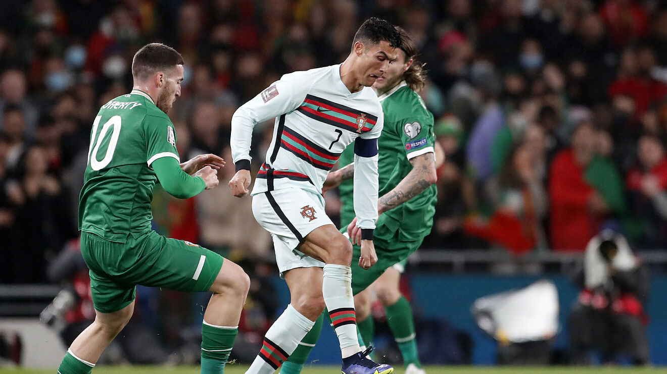World Cup Qualifiers: Ireland 0-0 Portugal - Goals and highlights ...
