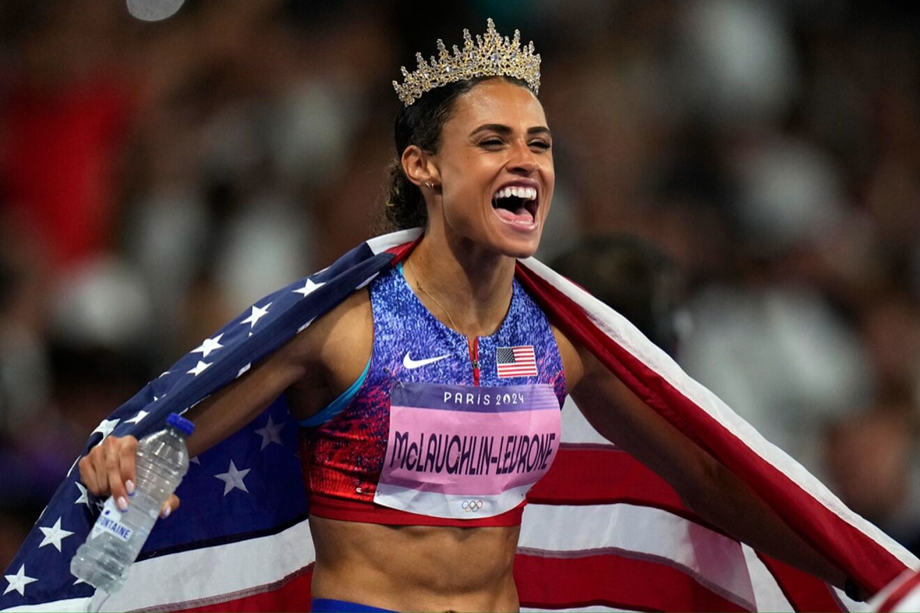 Sydney McLaughlin-Levrone sets another world record, claims gold in ...