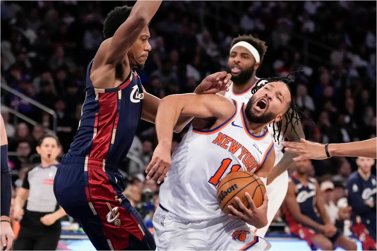 Brunson and Kolek celebrate Christmas in style at Madison Square Garden ...