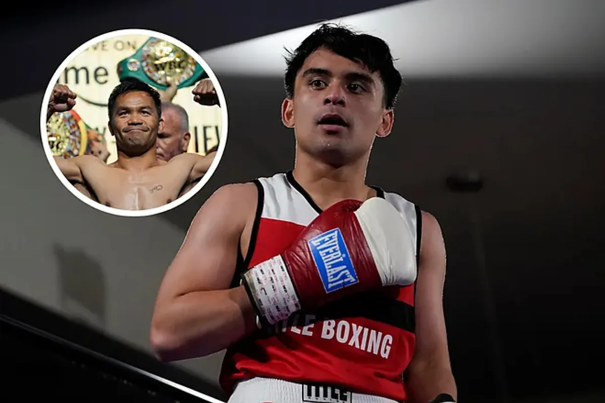 Manny Pacquiao's son prepares to be like his father but fans send him a ...