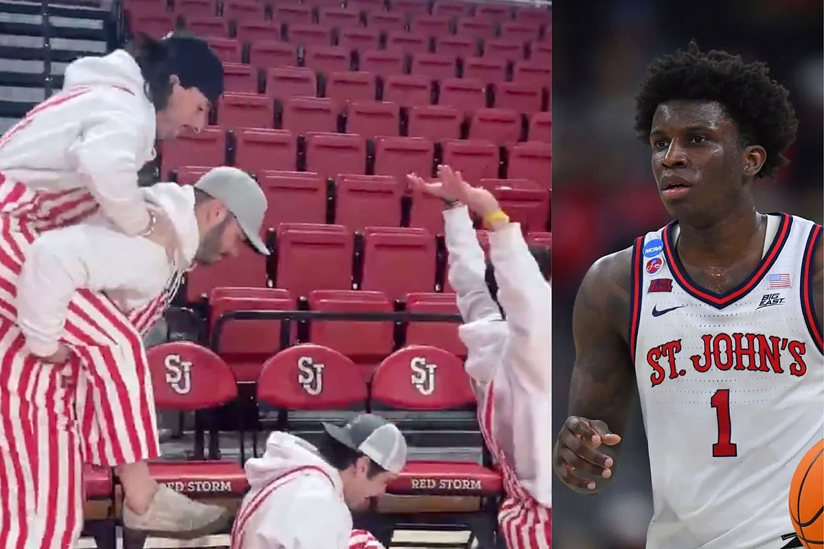 March Madness wildest bench celebrations are courtesy of St. John's ...