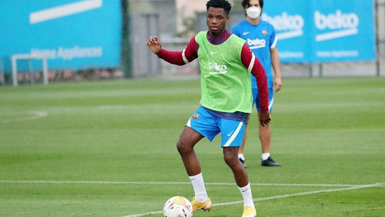 Barcelona: Fati: I want to play for Barcelona for the rest of my life ...