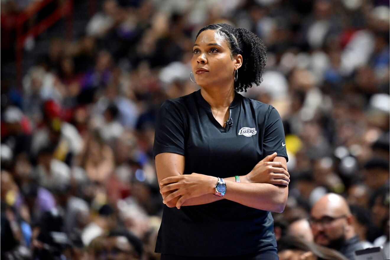 Lakers make history with full-time female head coach at Summer League ...