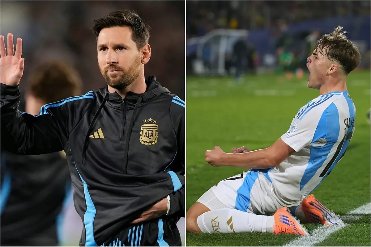 Messi's celebration after Argentina's qualification for the U20 World ...