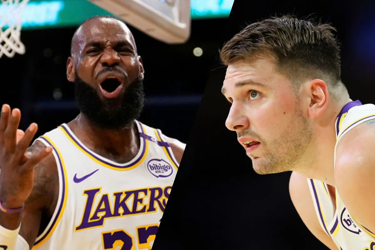 LeBron James can't believe Luka Doncic pulled off a surprise move ...