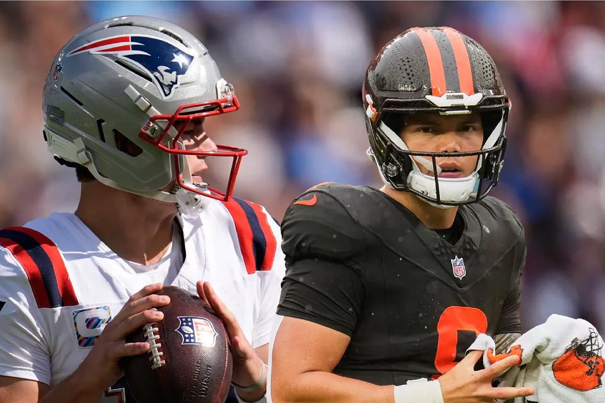 The game against the New England Patriots is Dillon Gabriel's last chance; Shedeur Sanders ...