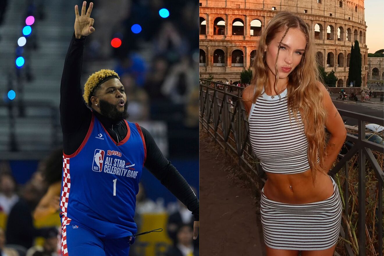 Druski and Sky Bri spotted together at a Knicks game, sparking rumors ...
