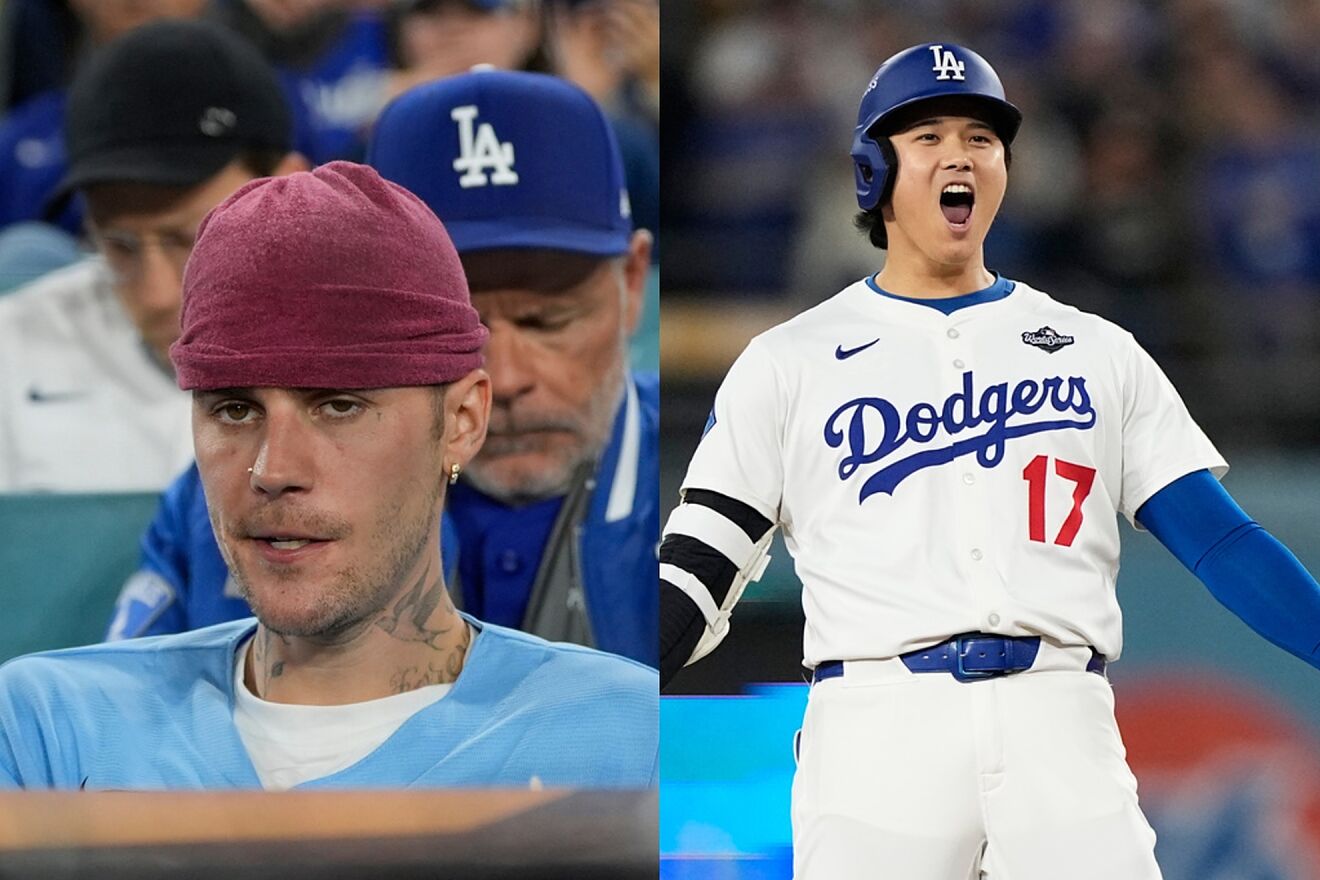 Justin Bieber doesn't hide his frustration after seeing Shohei Ohtani's ...