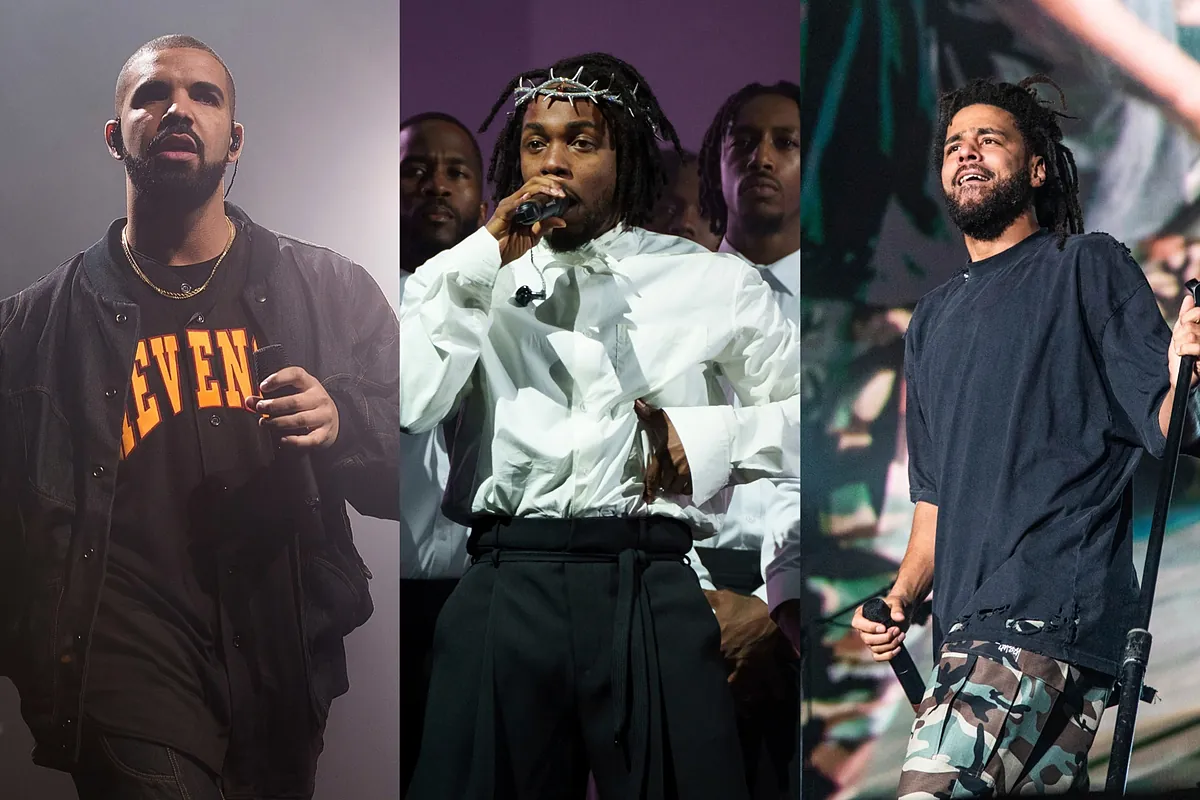 Drake, J Cole and Kendrick Lamar star in a major rap beef taking place ...